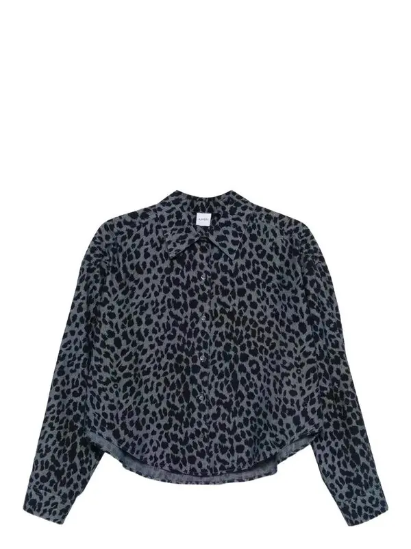 Aspesi Animal-print Shirt - Blue