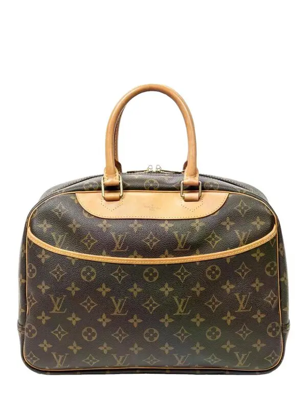 LOUIS VUITTON 2000 Deauville Tote Bag - Brown
