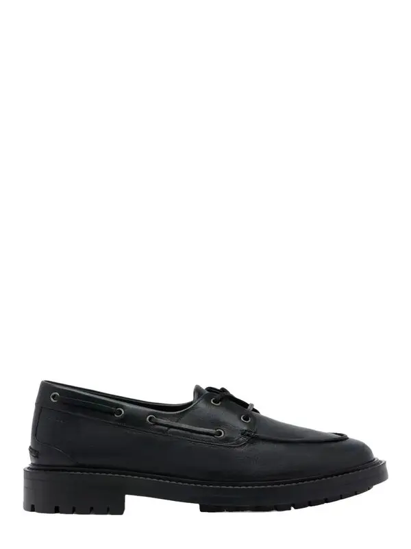 Bally Leather Derby Shoes - Black