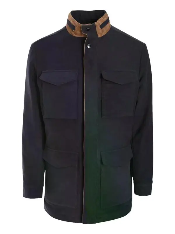 Luciano Barbera Single-breasted Coat - Grey