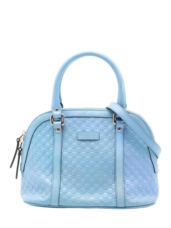Gucci Mini Microssima Dome Satchel - Blue
