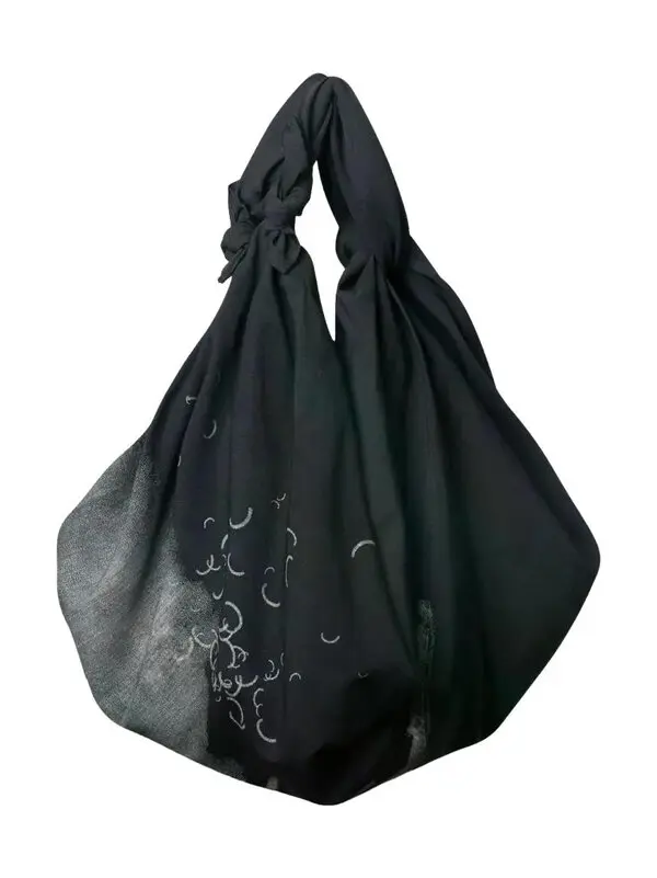 Y’s Mini Furoshiki Shoulder Bag - Black
