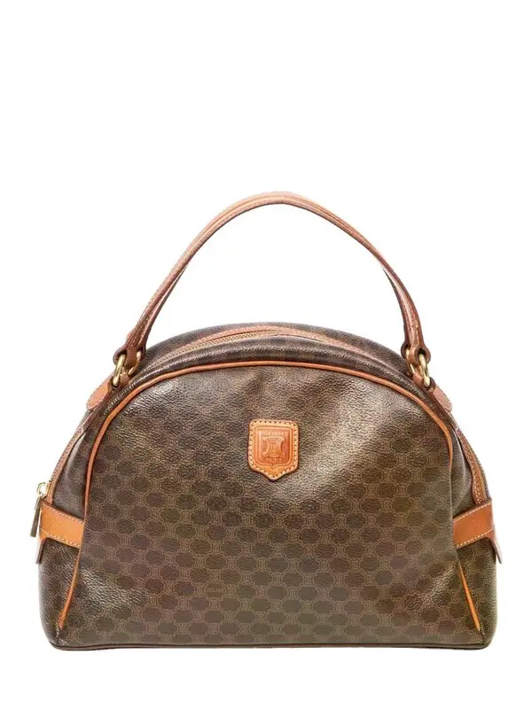 Celine Monogram Dome Tote Bag - Brown