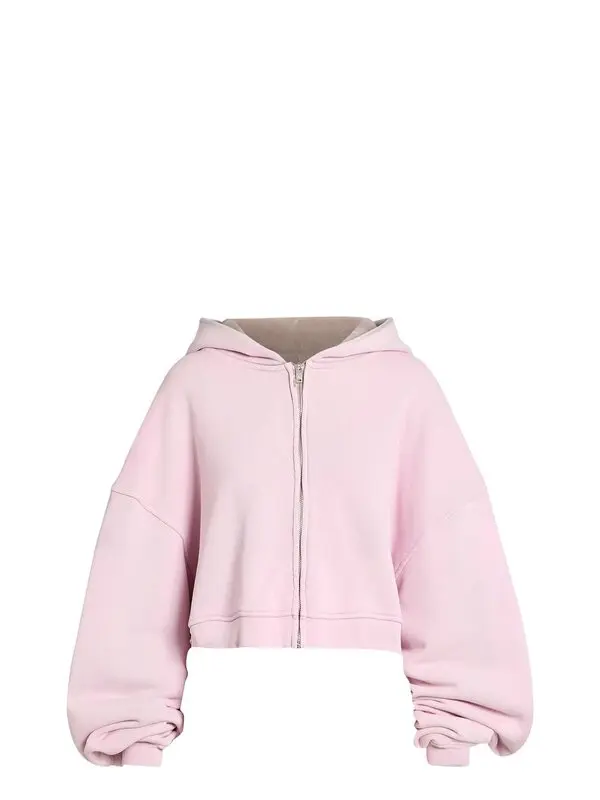 Alexander Wang French Terry Zip-up Hoodie - Pink