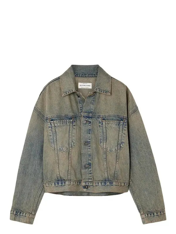 SLVRLAKE Boston Denim Jacket - Dark Denim