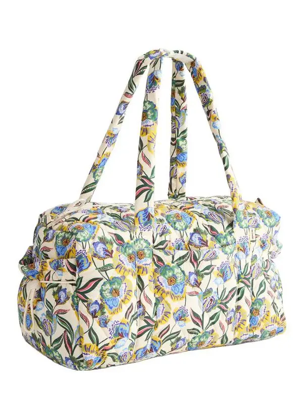 VERA BRADLEY Original Duffel Bag - White