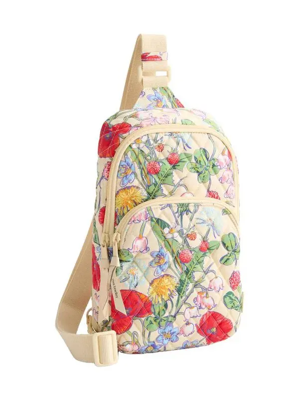 VERA BRADLEY Lorman Sling Backpack - Yellow