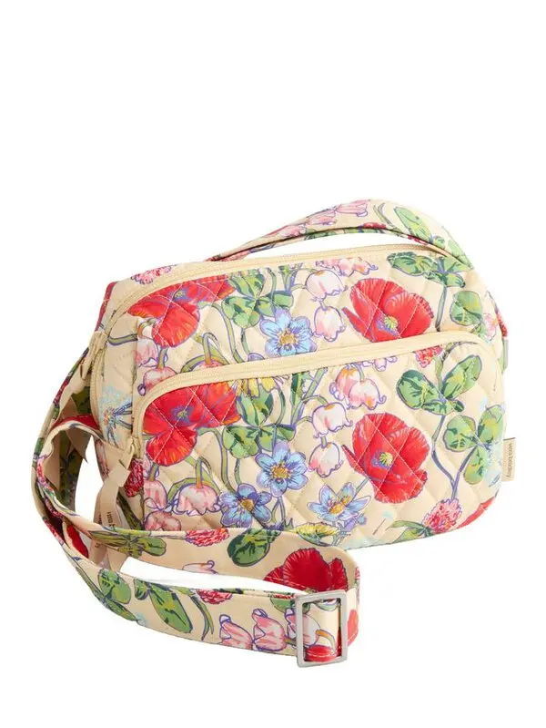 VERA BRADLEY Camera Bag Crossbody - Yellow