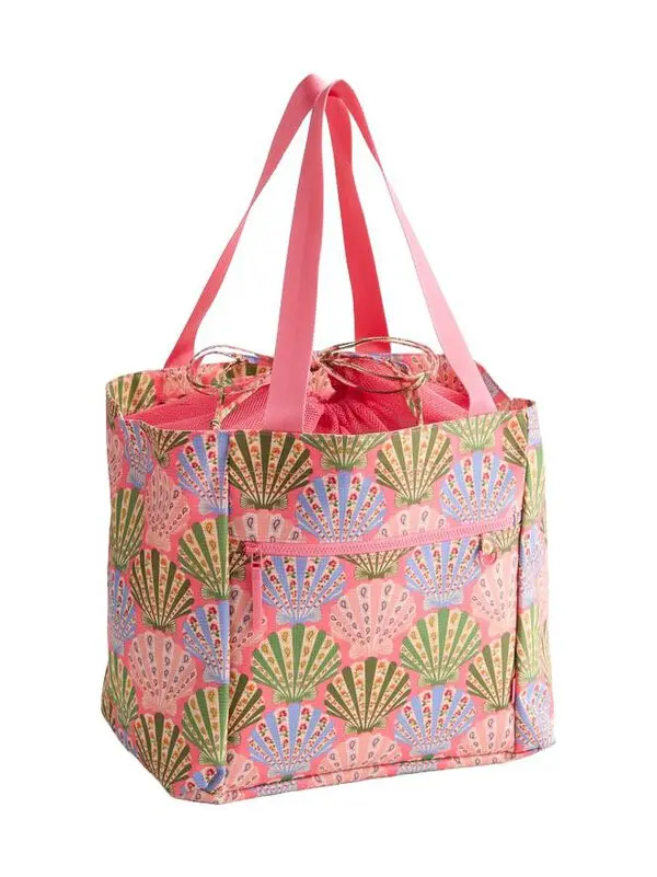 VERA BRADLEY Drawstring Family Tote Bag - Pink