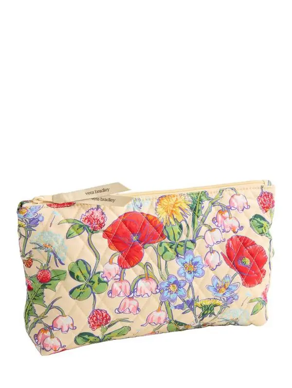 VERA BRADLEY Printed Medium Pouch - Yellow