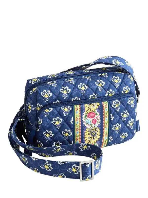 VERA BRADLEY Becker Camera Bag Crossbody - Blue