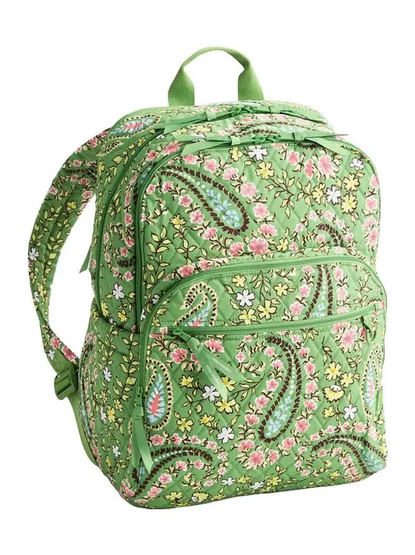 VERA BRADLEY Large Bancroft Backpack - Green