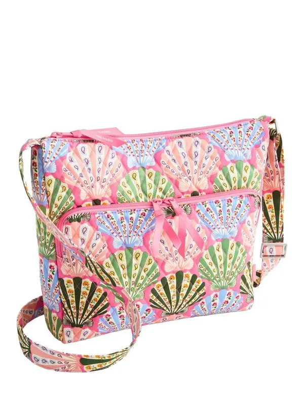 VERA BRADLEY Harwick Large Messenger - Pink