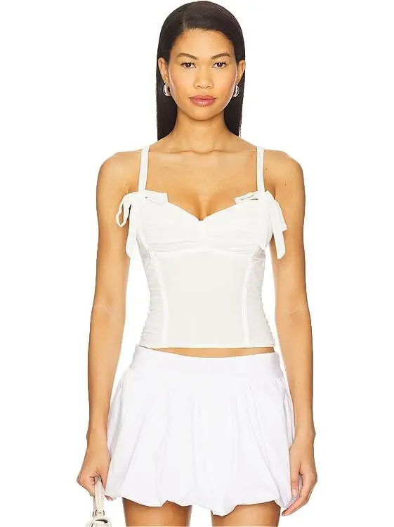 I.AM.GIA Queenie Top - White