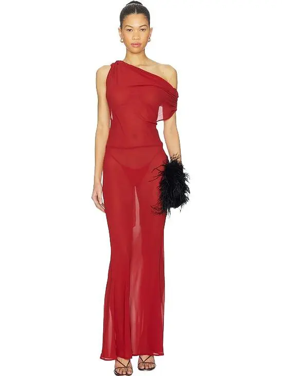 I.AM.GIA Kahlo Maxi Dress - Red