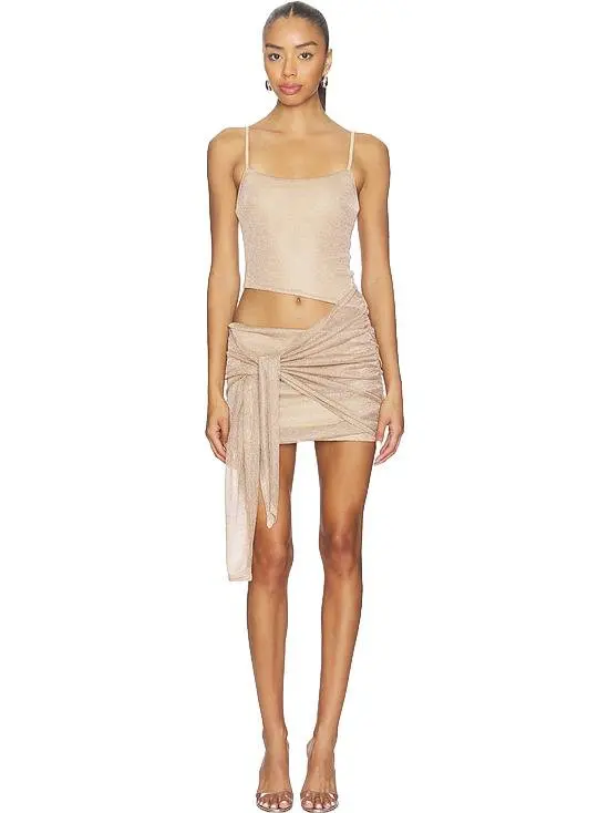 TIGER MIST Azelma Dress 2.0 - Gold
