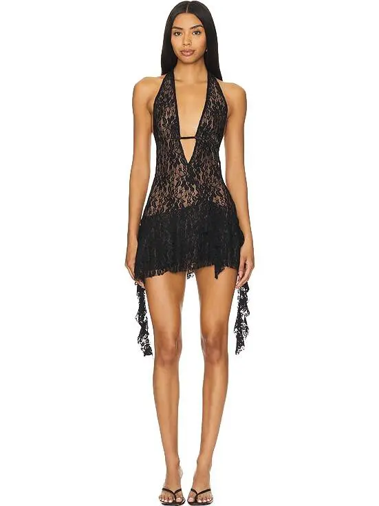 I.AM.GIA Irisia Lace Mini Dress - Black