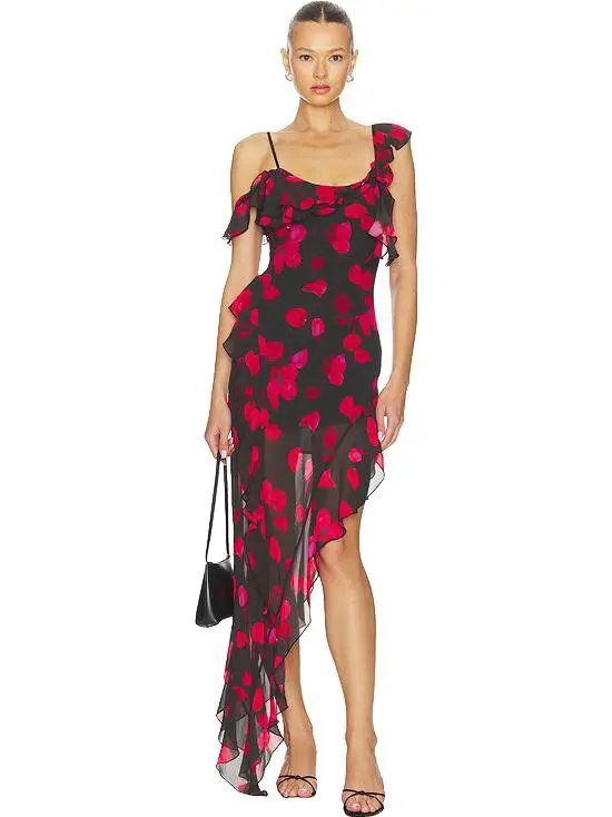 I.AM.GIA Julietta Maxi Dress - Black Pretty Petal