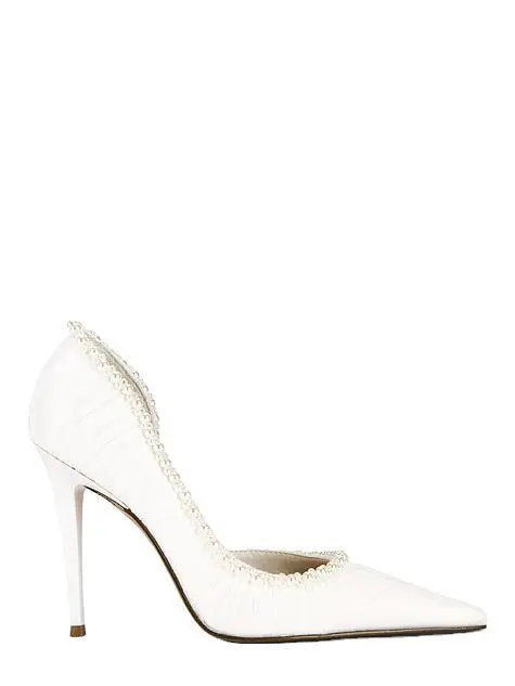 Steve Madden Elegant Pump - Ivory Mesh