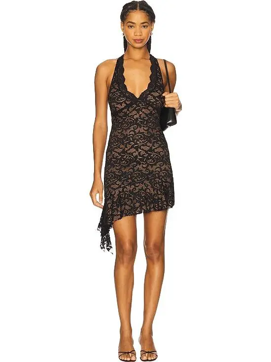 I.AM.GIA Gemma Halter Mini Dress - Black