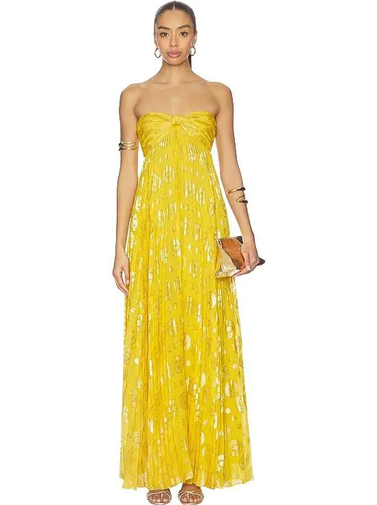Alexis Soleil Maxi Dress - Marigold