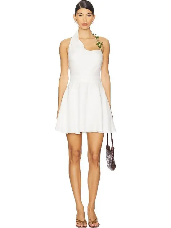 Azulu Zelda Mini Dress - Ivory
