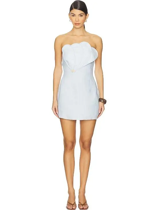 Azulu Jagger Dress - Ice Blue