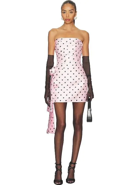 SONYA MODA Juliette Dress - Blush Polka Dots