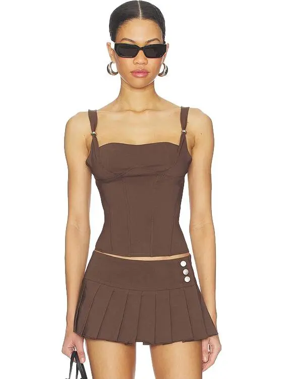 I.AM.GIA Idez Corset - Brown
