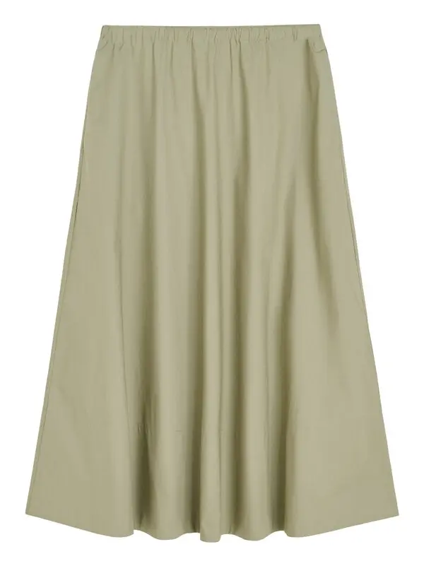BY MALENE BIRGER Pheobes Maxi Skirt - Deep Lichen Green