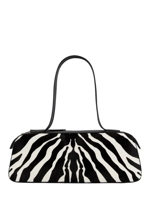Khaite Simona Shoulder Bag - Black & White