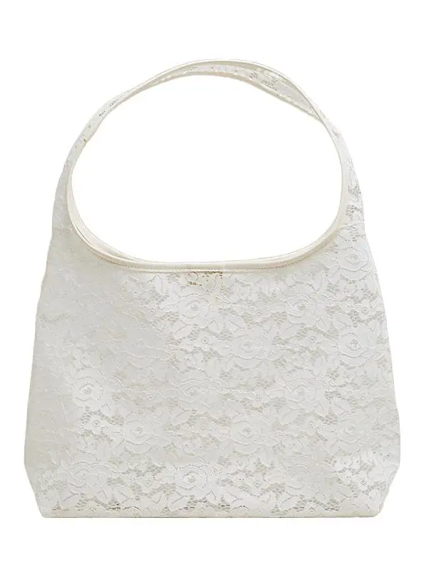 MELIE BIANCO Lacey Bag - White