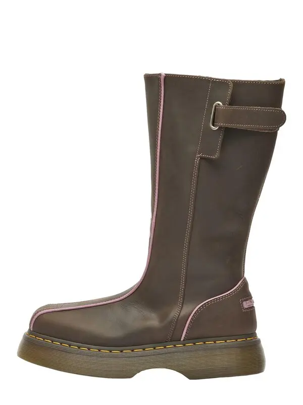 Dr. Martens Buzz Hi High Boots - Dark Brown Wyoming