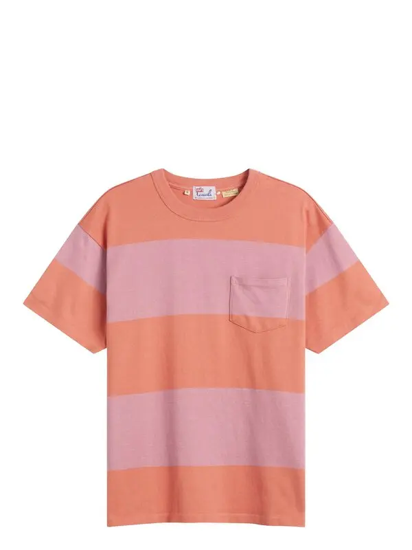 LEVI'S Lvc 1960s Casuals T-shirt - Ginger Stripe