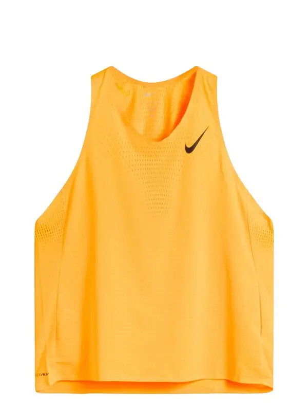 Nike Aeroswift Dri-fit Adv Running Singlet - Laser Orange