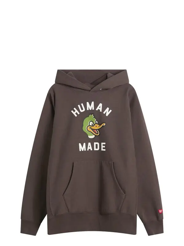 HUMAN MADE Heavyweight Duck Head Hoodie - Brown