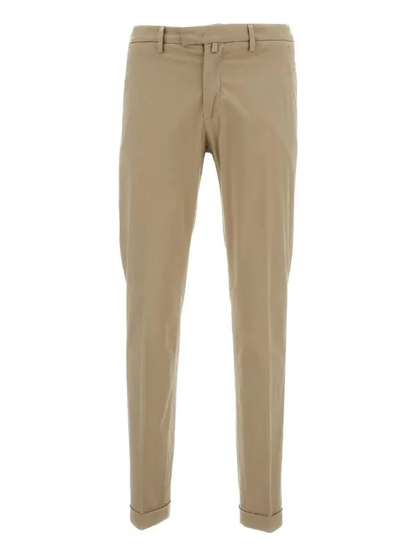 BRIGLIA 1949 Slim Pants - Beige