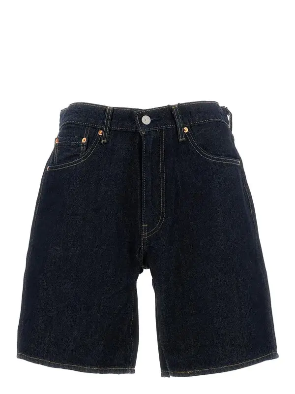 LEVI'S 468 Loose Denim Bermuda Shorts - Blue