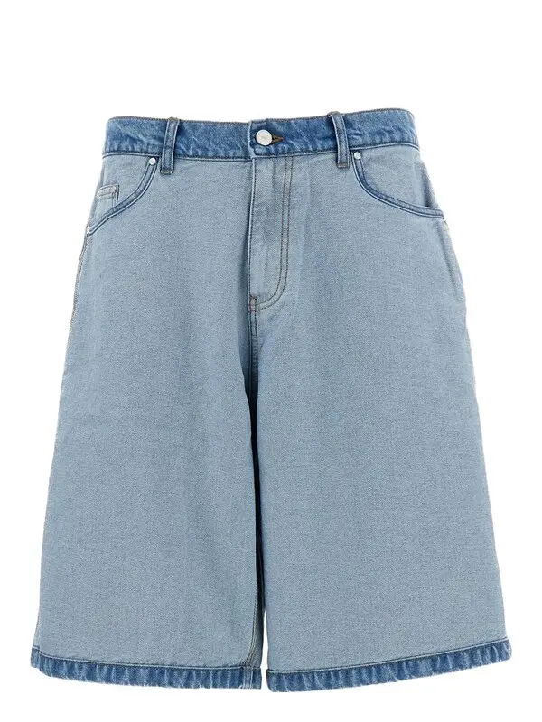 ARTE ANTWERP Reversed Denim Shorts - Sky Blue
