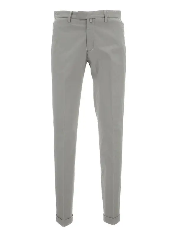 BRIGLIA 1949 Slim Pants - Grey