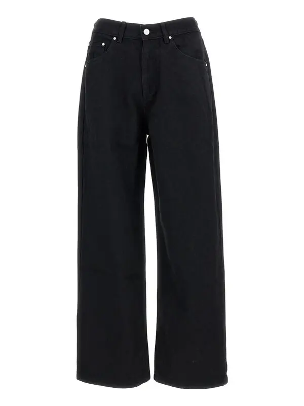 ARTE ANTWERP Circle Logo Trousers - Black