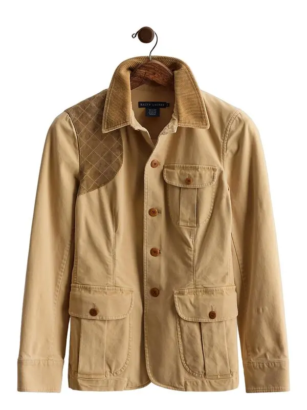 Ralph Lauren Cotton-blend Field Jacket - Tan