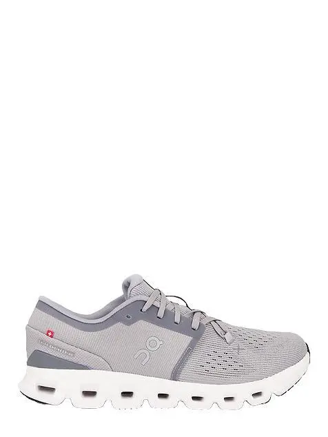 On X 4 Athletic Sneakers - Grey