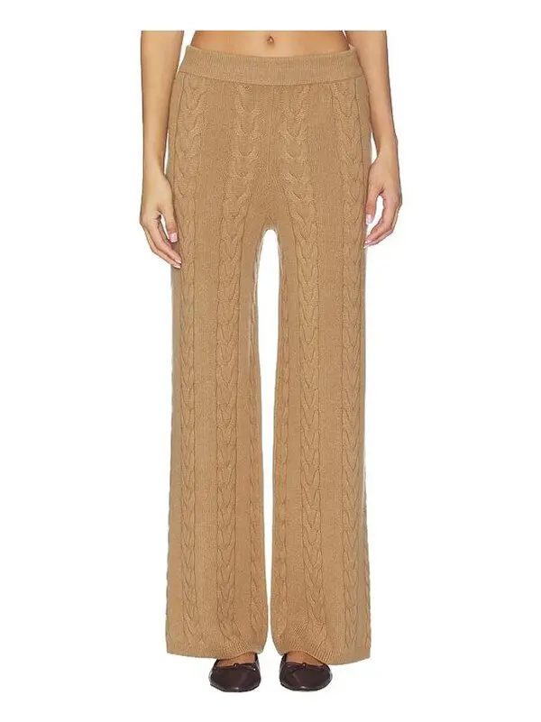 LISA YANG Dagny Trousers - Tan