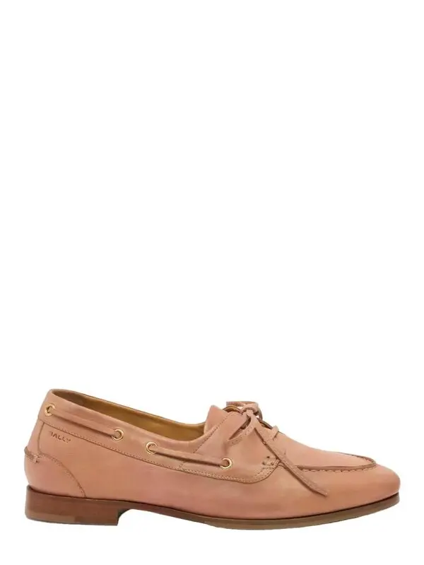 Bally Leather Loafers - Pink