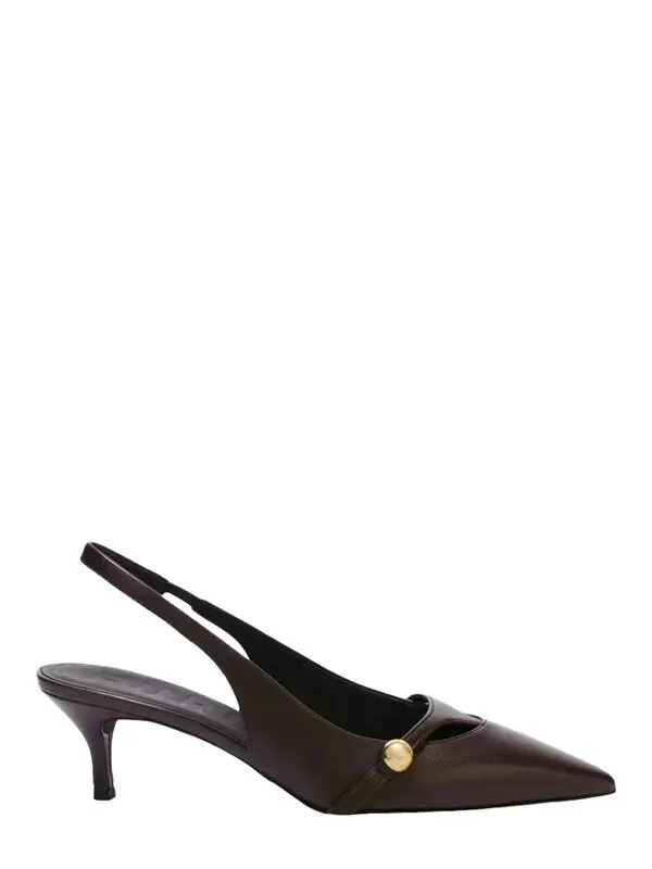 Furla Sfera Slingback Pumps - Brown