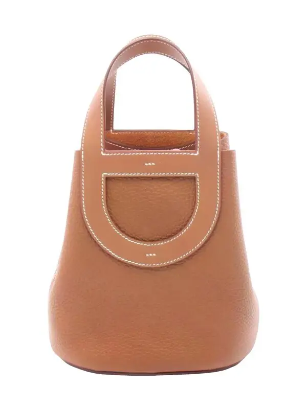 Hermès In The Loop 18 Handbag Clemence And Swift Leather 2023 - Brown