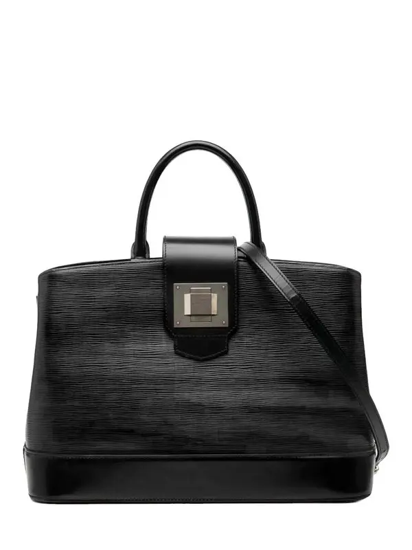 LOUIS VUITTON 2012 Epi Mirabeau Gm Satchel - Black