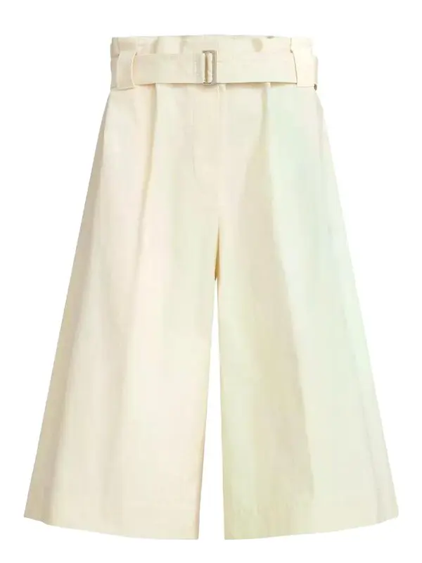 Brunello Cucinelli Cotton Gabardine Bermuda Shorts - Neutrals