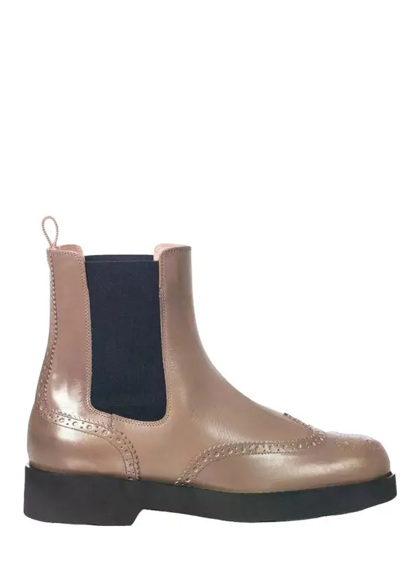 Fabiana Filippi Pull-tab Chelsea Boots - Neutrals